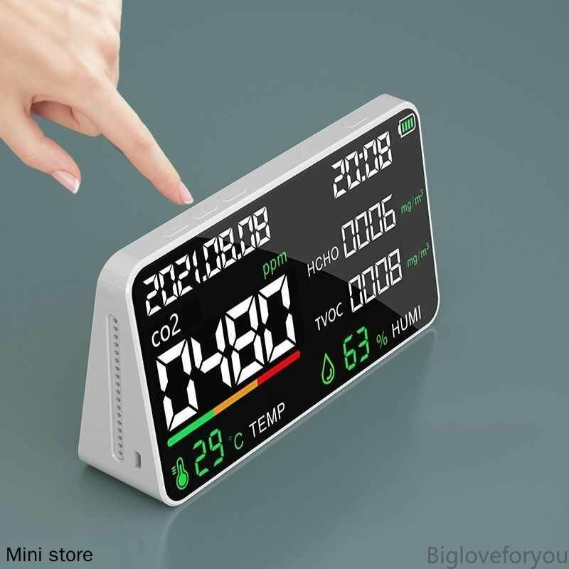 Многофункциональный датчик воздуха в дальнем инфракрасном диапазоне, обнаружение углекислого газа, обнаружение CO2, определение температуры и влажности воздуха TVOC