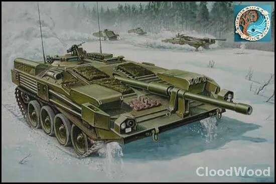 Trumpeter 00309 1:35 Шведский танк Strv103B Сборная модель ABS