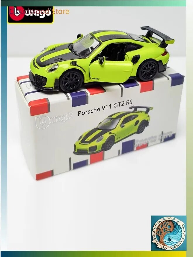 Коллекционная модель легкосплавного автомобиля/1:64/ Porsche 911 GT2 RS