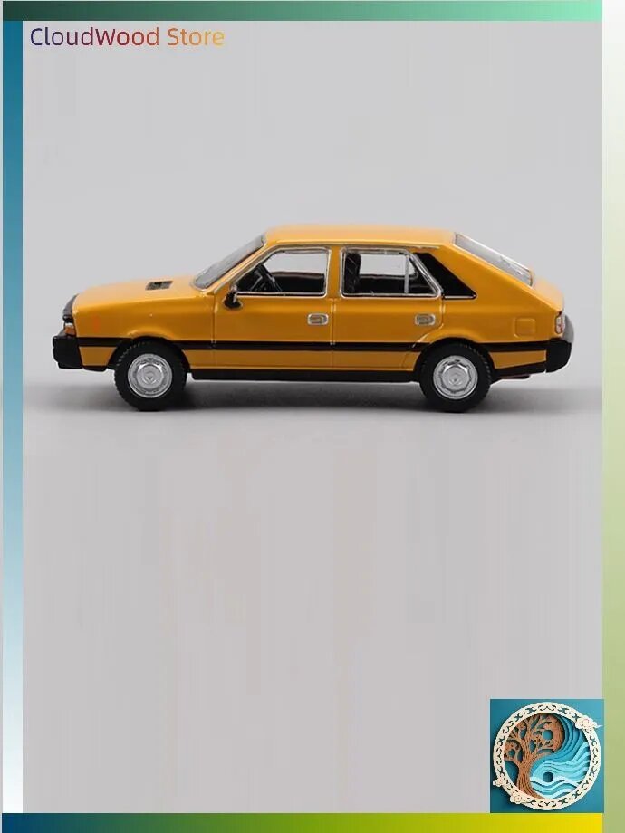 Игрушечная машинка FSO POLONEZ MR87, оранжевый, масштаб 1/64, металлический сплав — фото 1