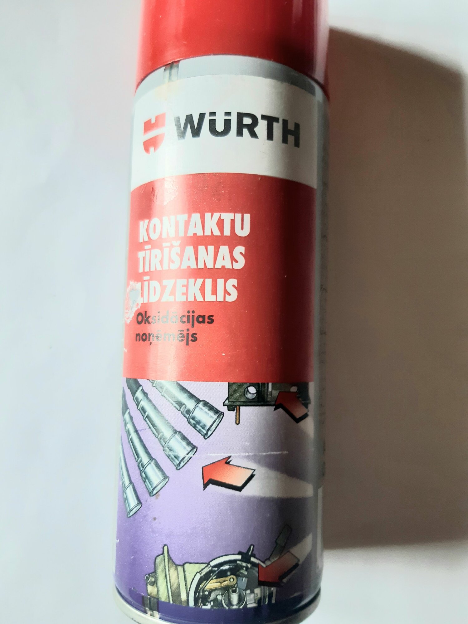 Очиститель контактов 200 мл Wurth 089370