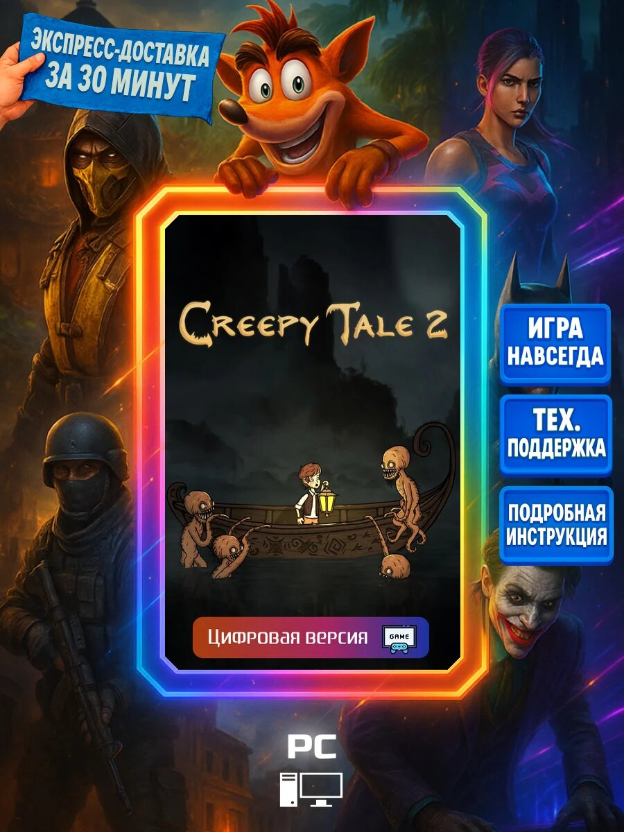 Creepy Tale 2 PC Цифровая версия игры | Доставка на почту
