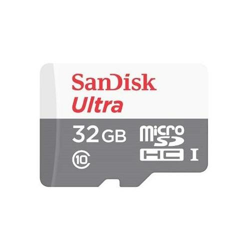 Карта памяти Micro SDHC 32GB SanDisk Class10 SDSQUNR-032G-GN3MN Ultra