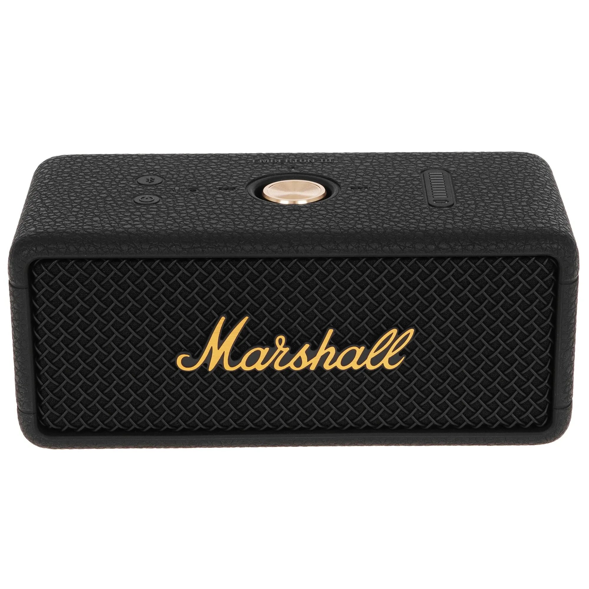 Портативная акустика Marshall Emberton III Black and Brass