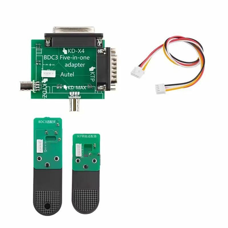 Адаптер BDC3 универсальный 5-в-1 для KEYDIY X3 X4 и VVDI Key Tool — зажим, кабель и адаптер ключа, простая установка