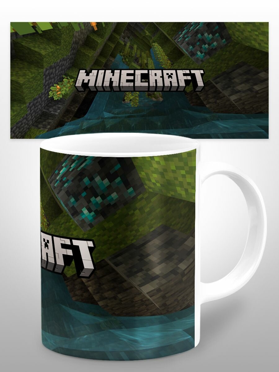 Кружка Майнкрафт Minecraft, 330 мл, 1 шт.