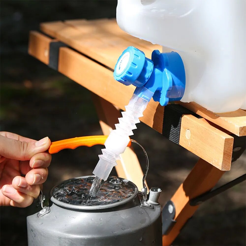 Кран для водяных баков, сменный, из пищевого пластика, подходит для outdoor-использования