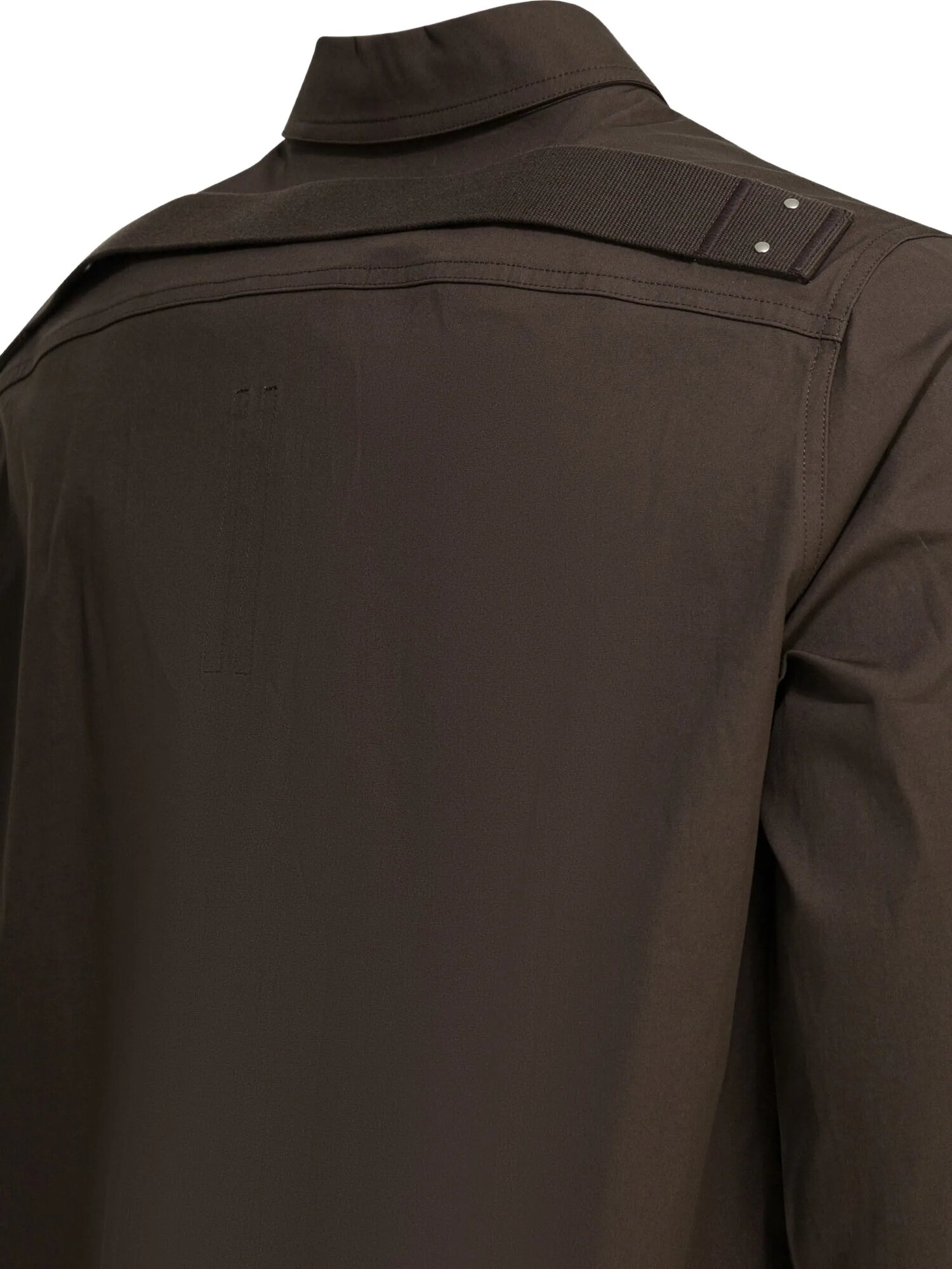 Куртка Rick Owens Webbing-strap flap-pocket shirt jacket, размер 50 — фото 1