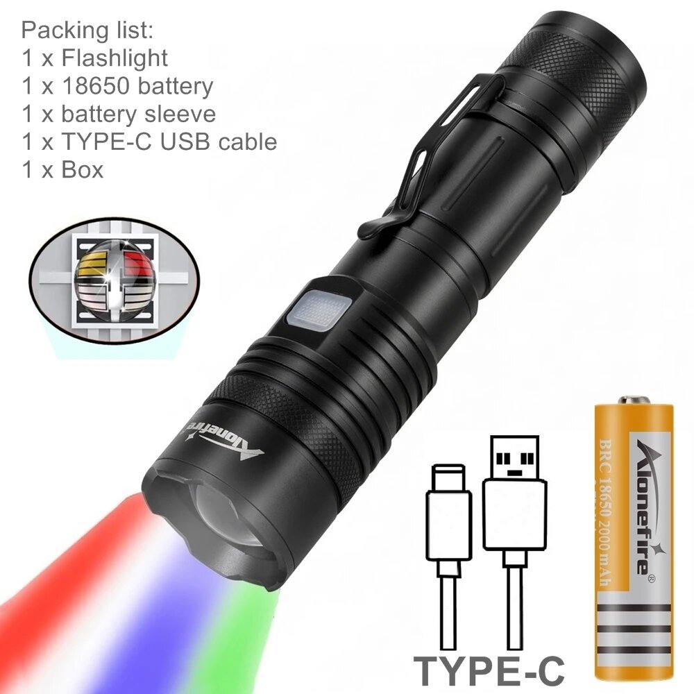 Alonefire X37 Фонарик, цвет X37-18650