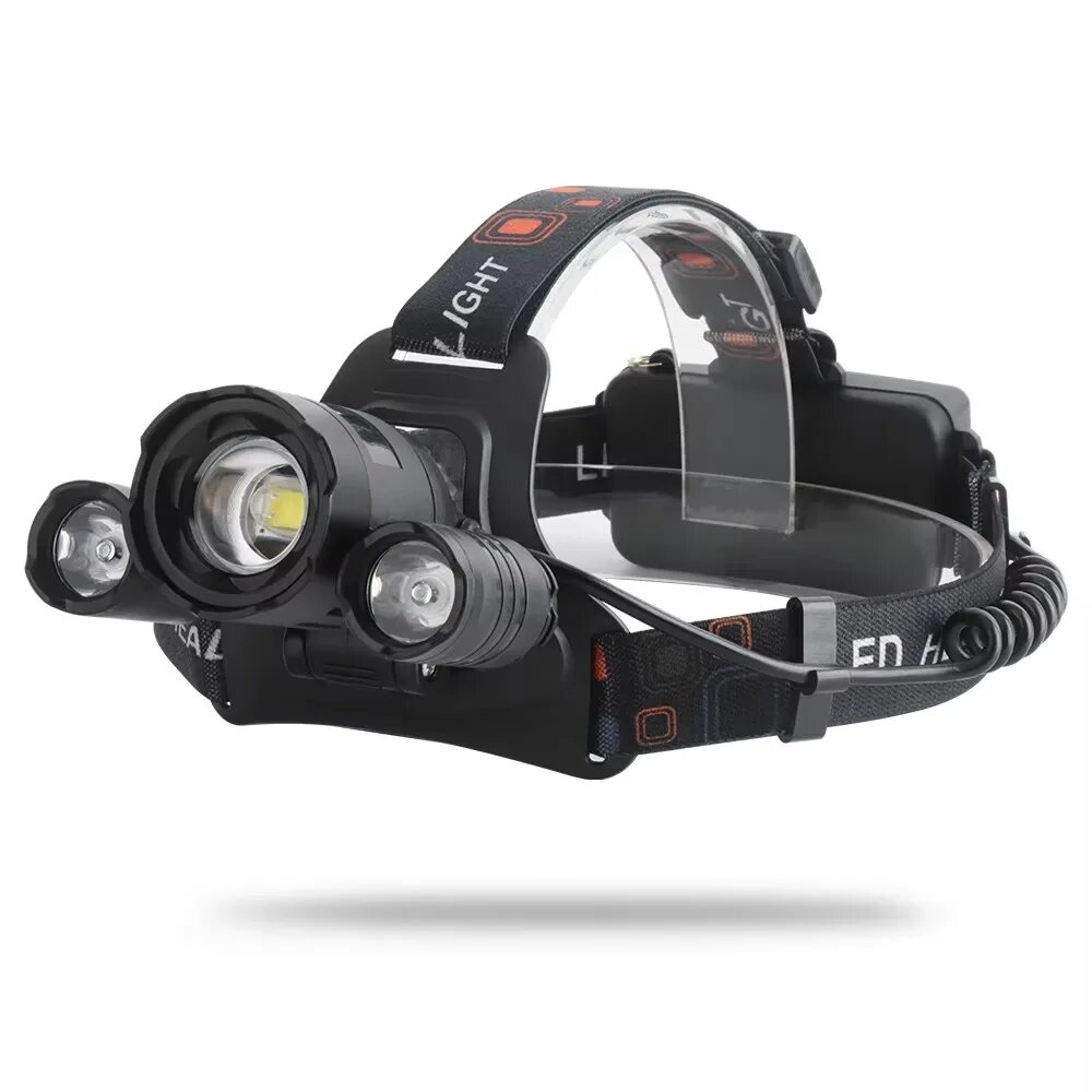 BORUiT RJ-3000 налобный фонарь с батареей