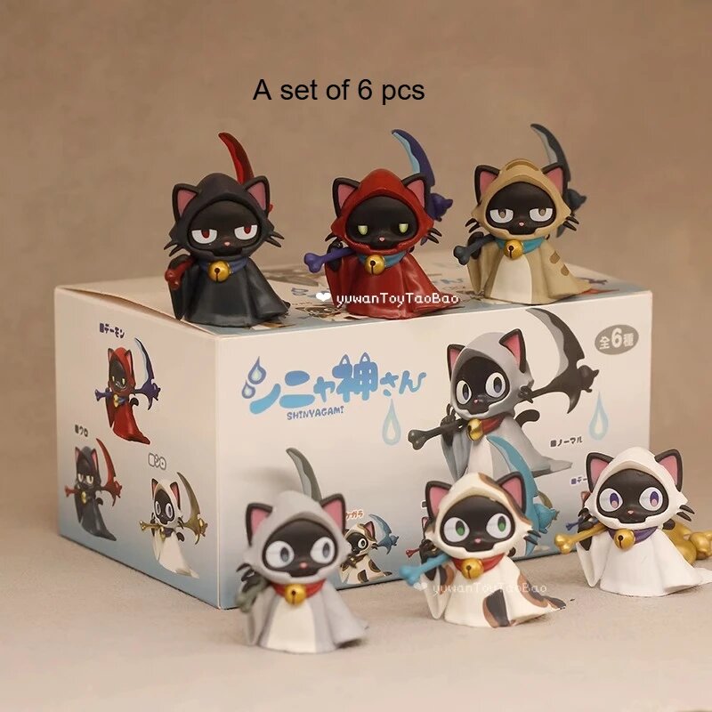 Фигурки MINISO Shinnyagami, набор 6 шт
