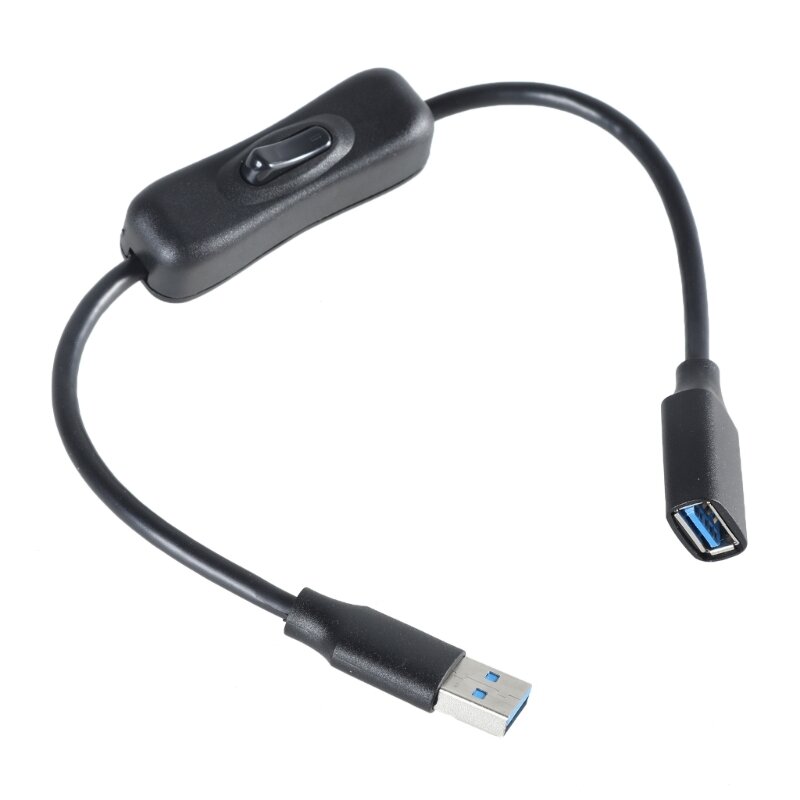 Удлинитель USB3.0 с выключателем-0,3 м
