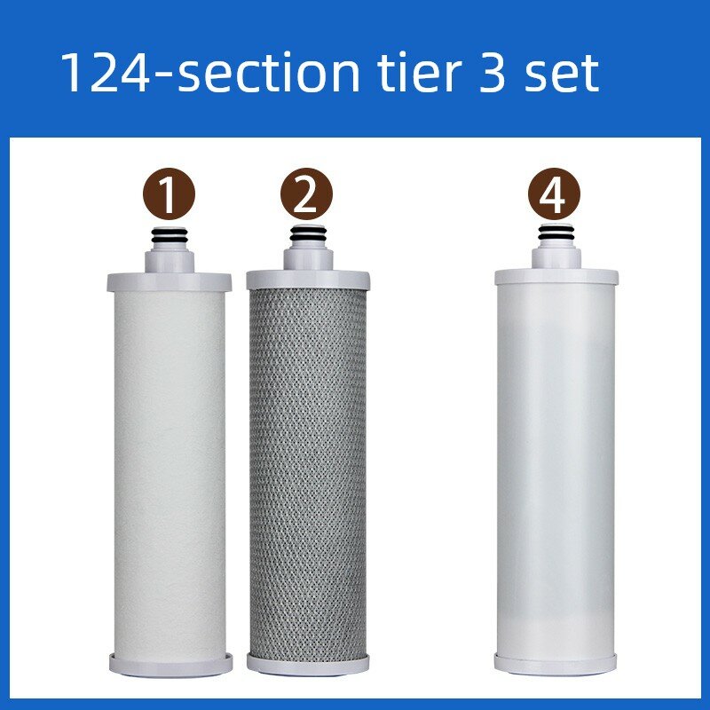 Замена фильтра для воды универсальная 3 ступени PP+C1+C2 для Midea MRO121-4 Haier 50-5i обратного осмоса 3 шт