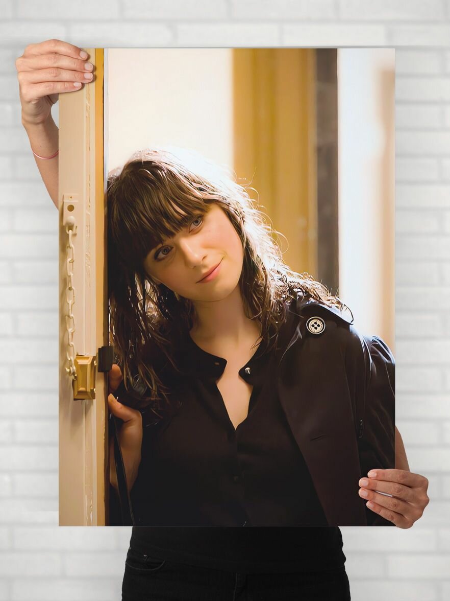 Плакат на стену для интерьера 500 дней лета (500 Days of Summer - Саммер Финн 2) - Постер по фильму кино формата А1 (60x84 см)