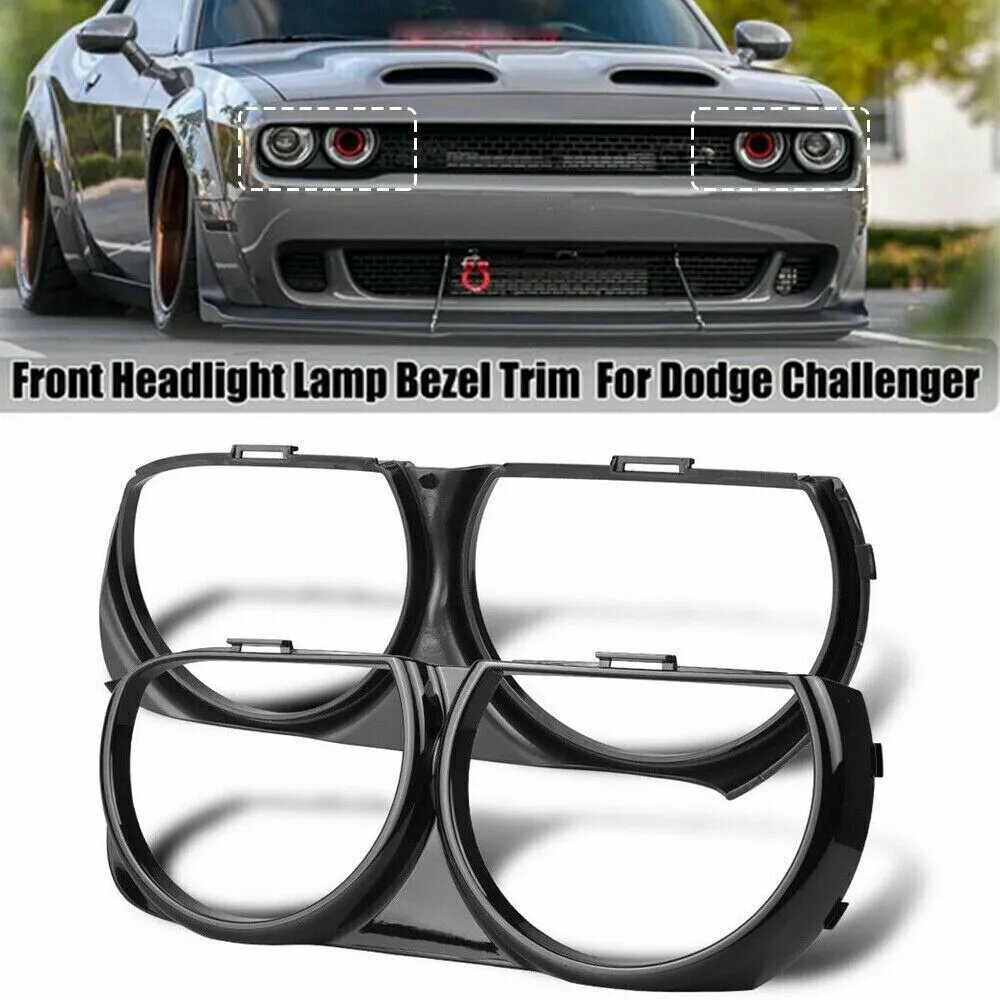 Накладка ободка фары для Dodge Challenger