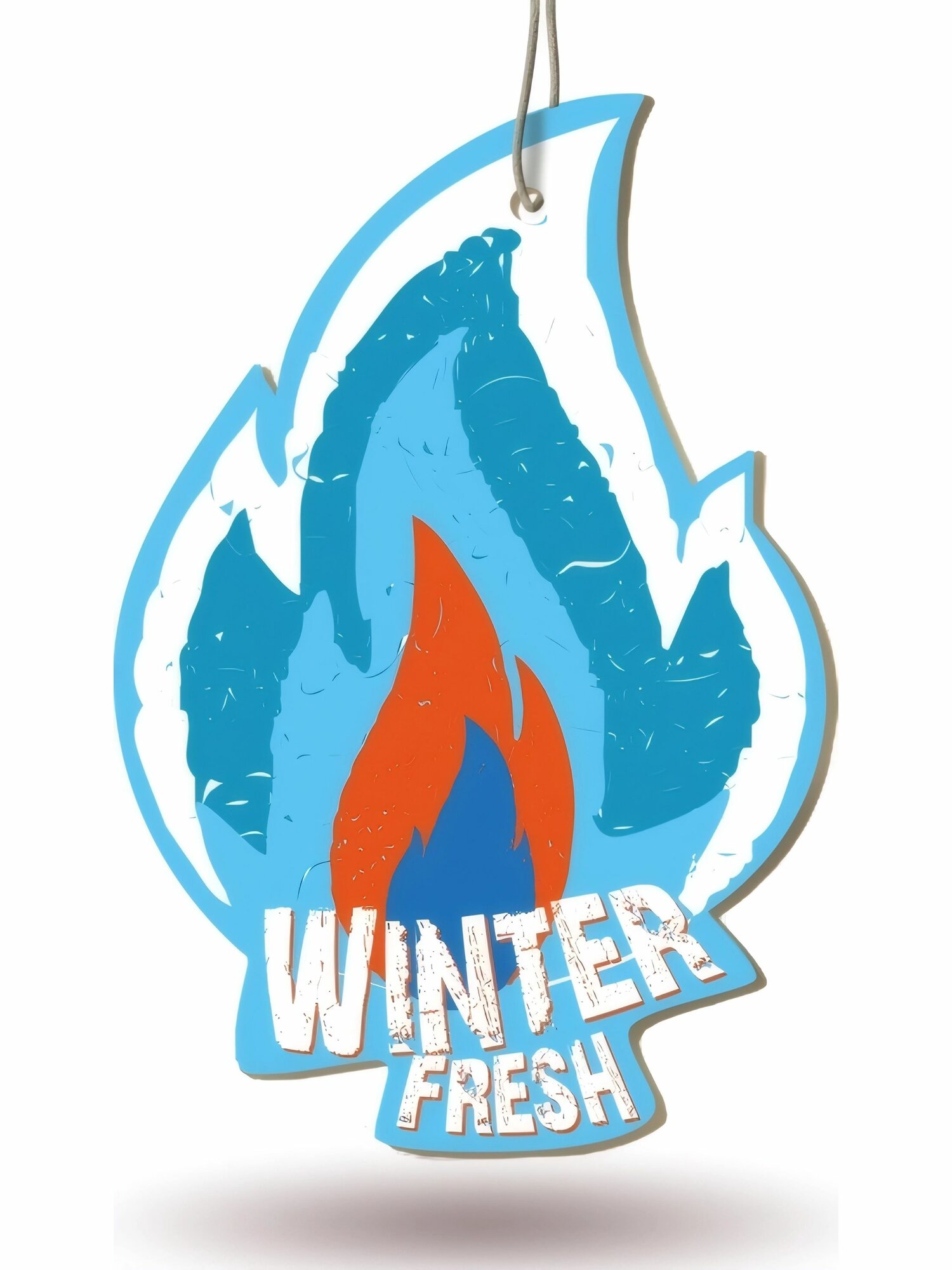 Ароматизатор AVS Fire Fresh (аром. Winter Fresh/Зимняя свежесть) (бумажные)