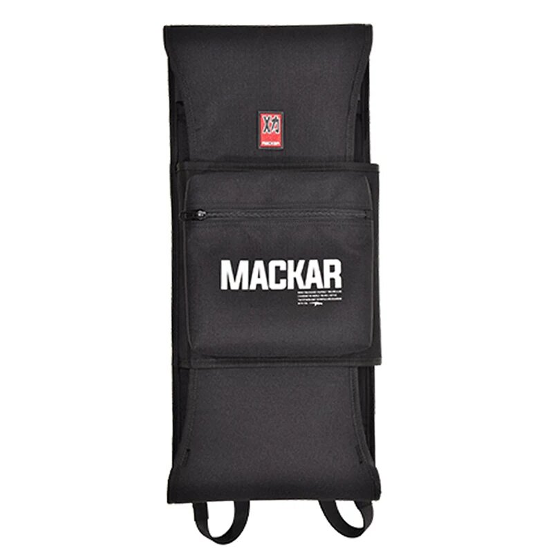 Mackar Longboard Skateboard Backpack, Черный Цвет, Прочная Касуальная Сумка для Longboarderов