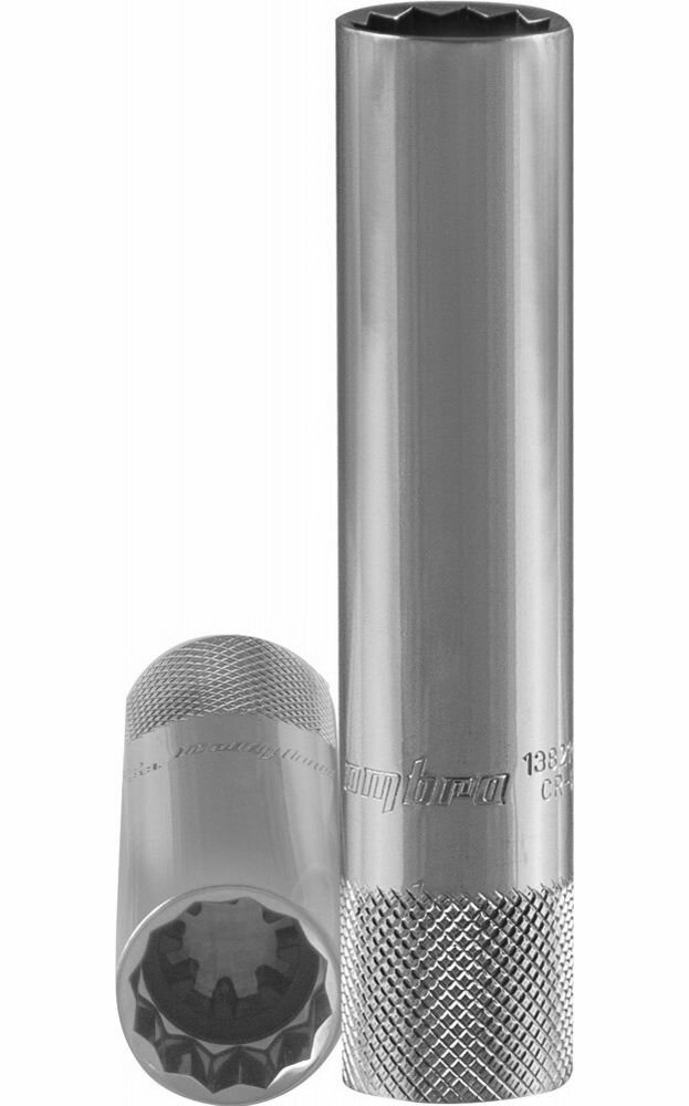 Головка свечная 3/8DR 14 мм OMBRA 138214A