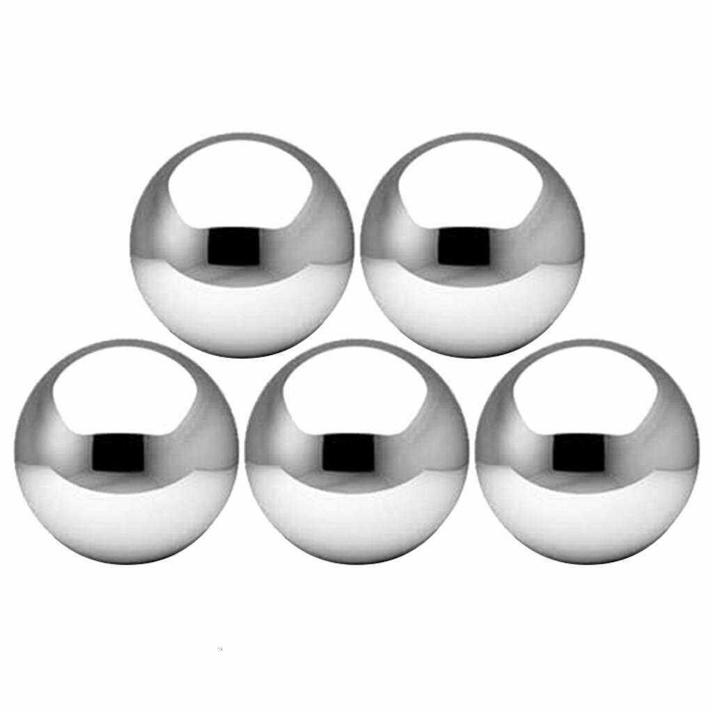 Зеркальные шары из нержавеющей стали (5 шт.), 25mm