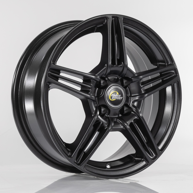 Диск колесный Cross Street CR-27 6,0x15 4x100 Dia60.1 ET50 цвет MB (матовый черный)
