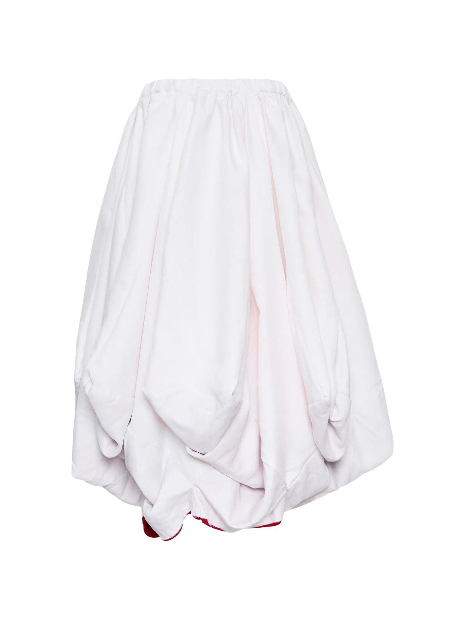 Юбка COMME des GARCONS Draped bubble midi skirt, размер 42 — фото 1