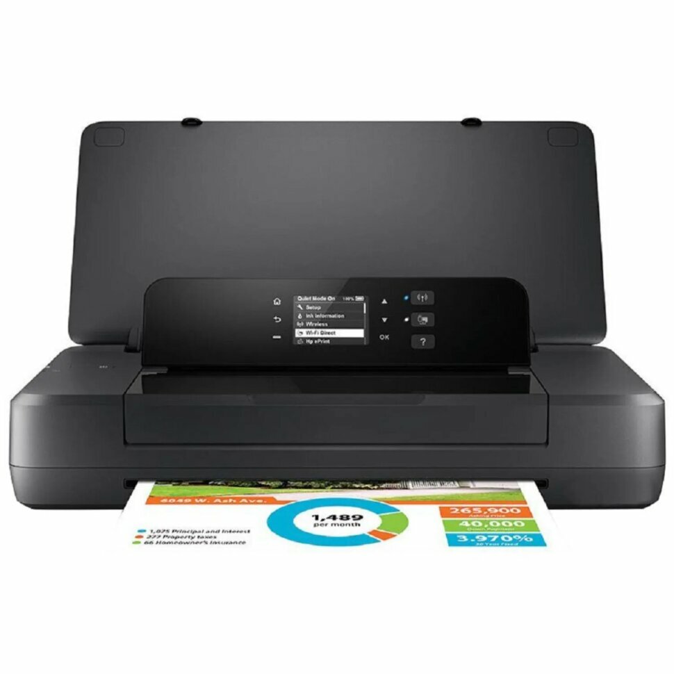Принтер HP OfficeJet 202 Mobile (N4K99C) A4, 610748