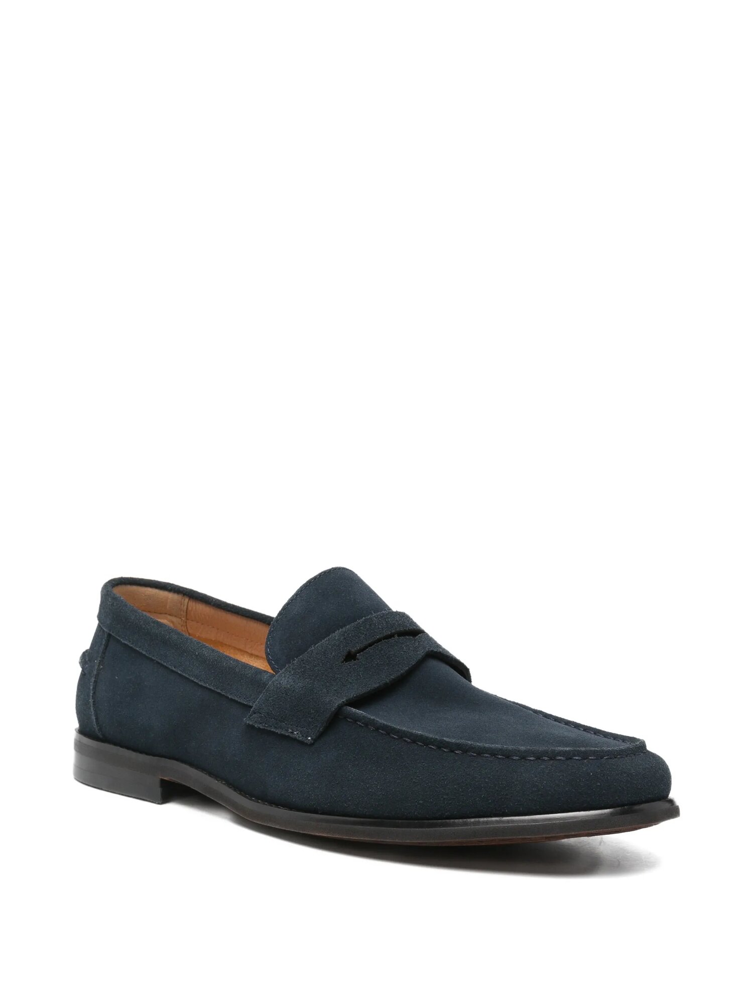 Лоферы SERGIO MORETTI Suede penny loafers, размер 42 — фото 1