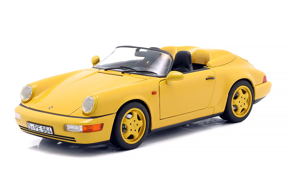 Модель коллекционная NOREV Porsche 911 speedster 1993 yellow