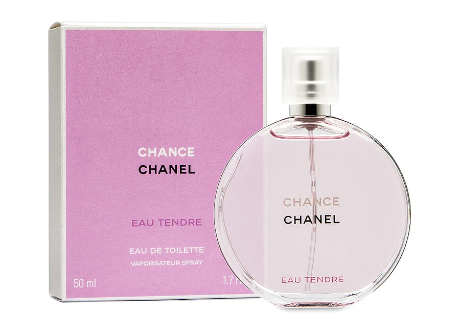 Розовый парфюм Chanel Chance Eau Tendre для женщин 50 мл - Шанс Тендер