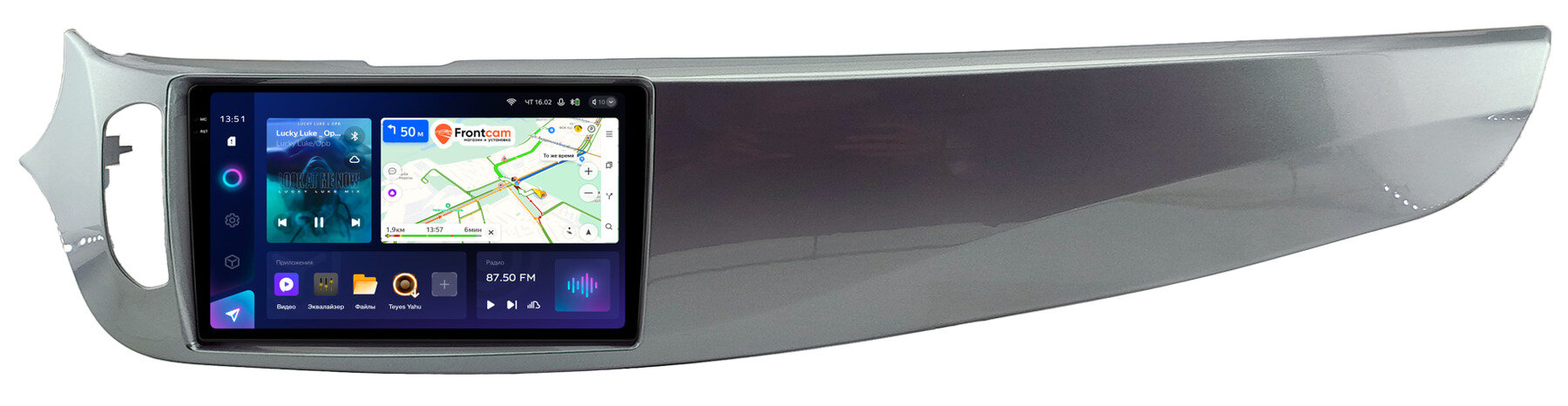 Штатная магнитола Alfa Romeo Giulietta 3 2010-2013 Teyes CC3 2K 360 6/128 9.5" RM-9-1482 Android 10 (4G-SIM, DSP, QLed)