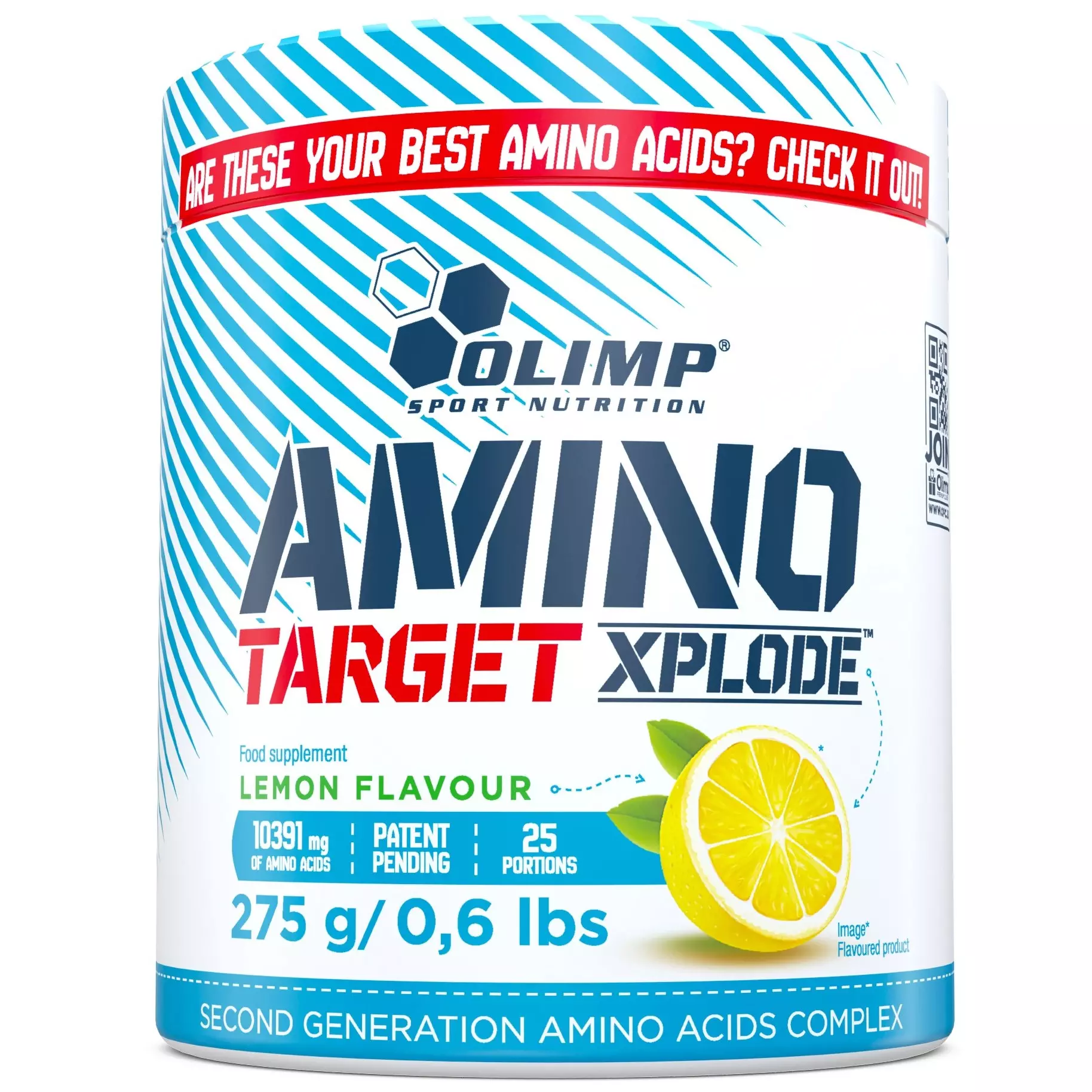 Olimp Amino Target Xplode - Лимон 275 г.