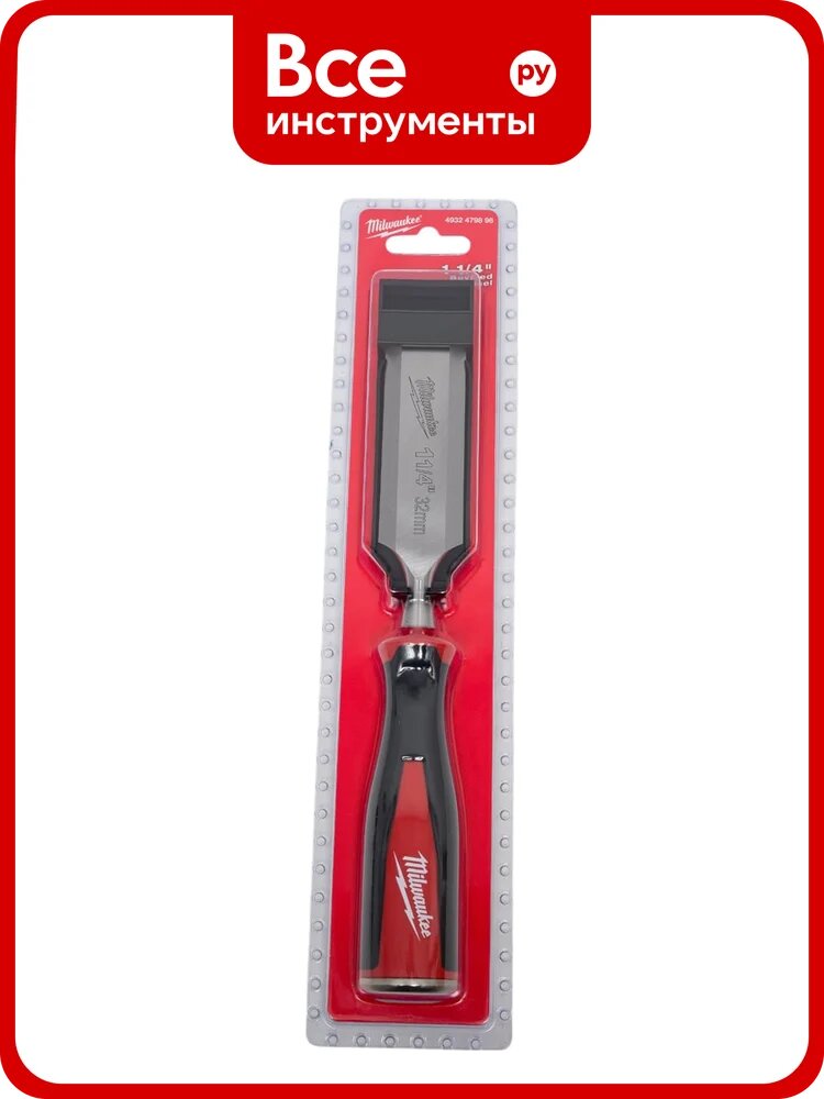 Плоская стамеска Milwaukee 1 1/4", 32 мм 4932479896