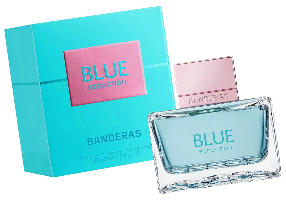 Женская туалетная вода Blue Seduction Women 80 мл - Антонио Бандерос Блу Седакшн