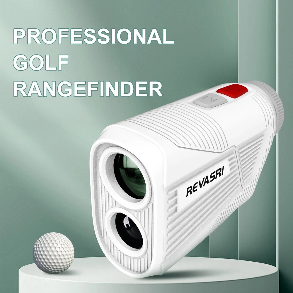 REVASRI Golf Rangefinder 1300 Yards Golf White