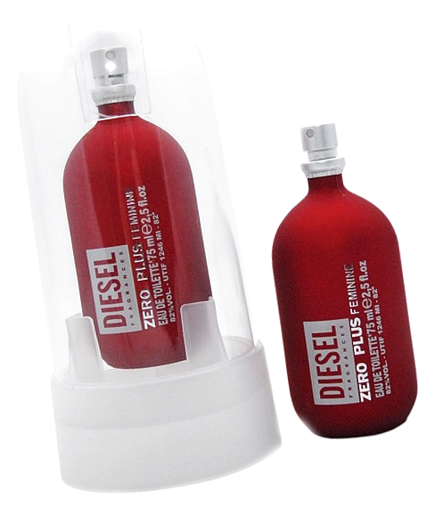 Женская туалетная вода Diesel Zero Plus Feminine 75 мл / Дизель Зеро Плюс Феминине аромат