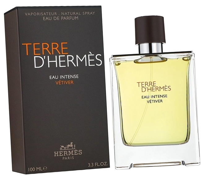 Мужская парфюмерная вода Hermes Terre D Hermes Eau Intense 100 мл - Эрмэ Терре Де Эрмэ Ветивер