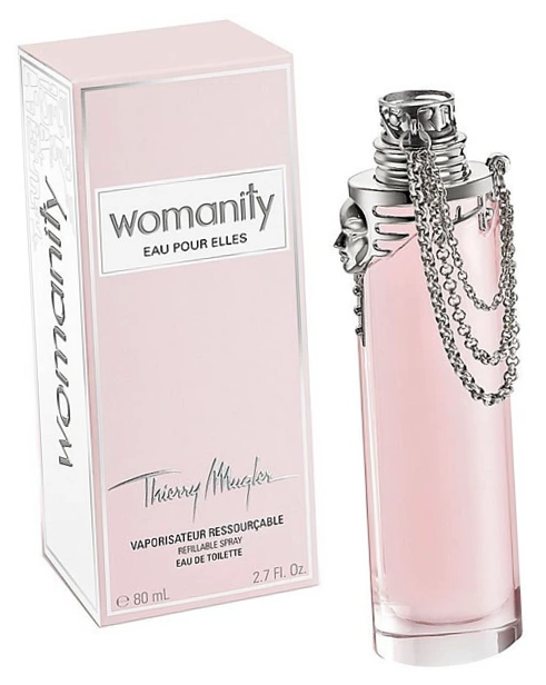 Женская туалетная вода Вуманити О Пур Эль 80 мл / Thierry Mugler Womanity Eau Pour Elles