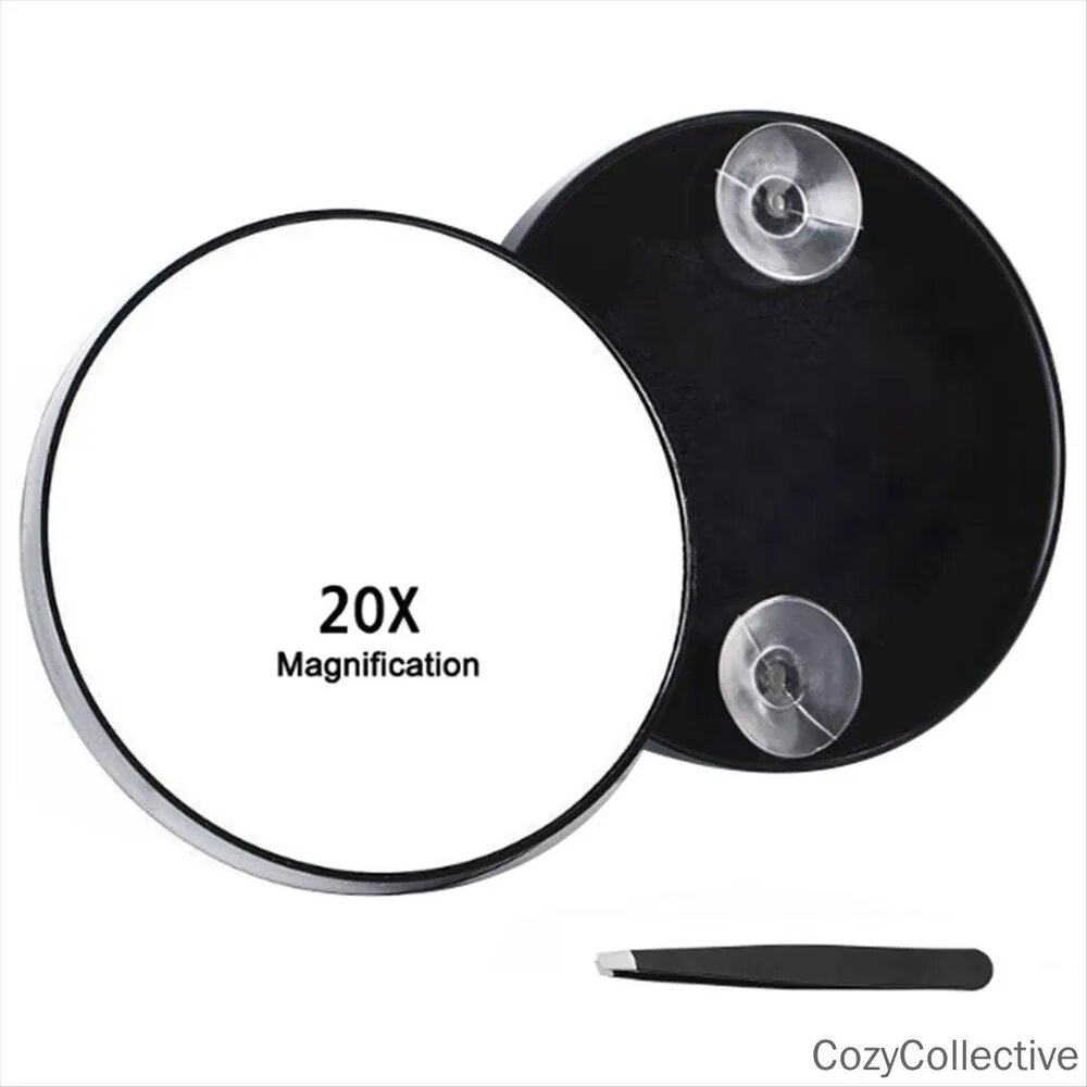 Увеличительное Зеркало С Присоской Durables Travel Makeup Mirror 20X