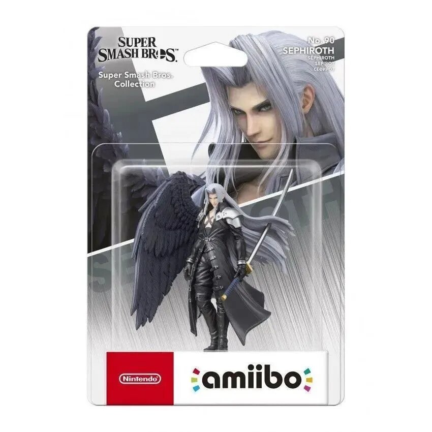 Фигурка Amiibo Final Fantasy Sephiroth Сефирот (Super Smash Bros)