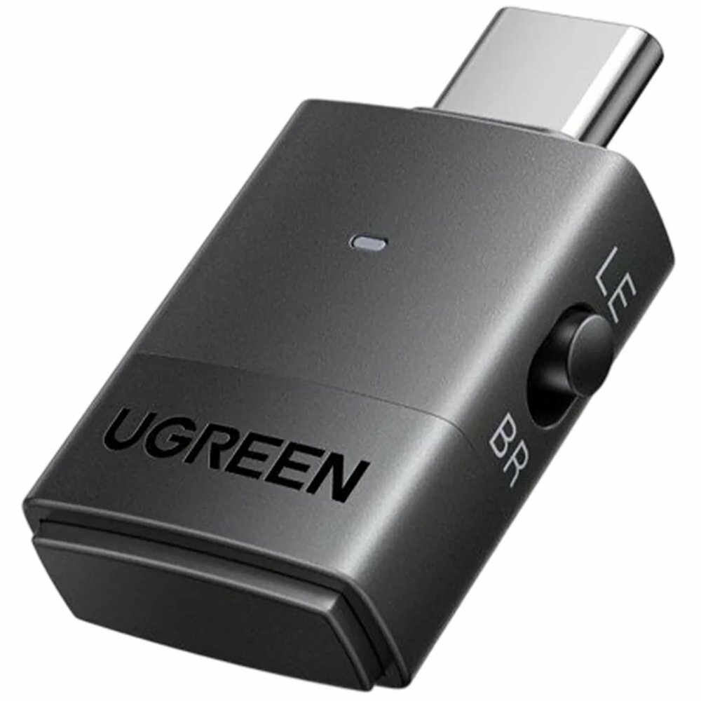 Адаптер Ugreen BT701 USB-C 6.0 Audio Transmitter LE Audio черный (65708)