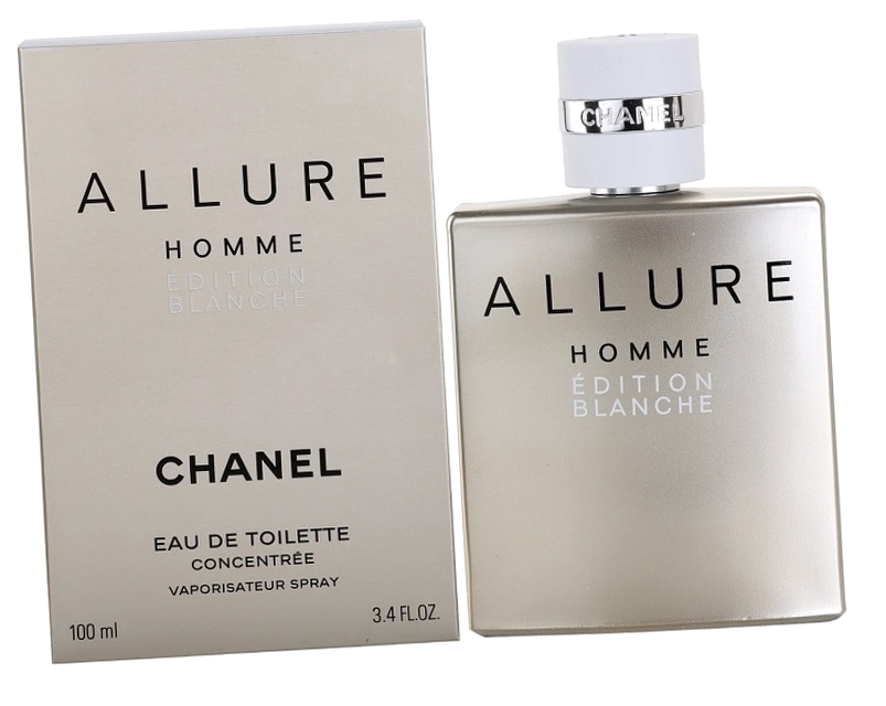 Chanel Allure Homme Edition Blanche туалетная вода мужская 100 мл - Шанель Аллюр Хом Бланш