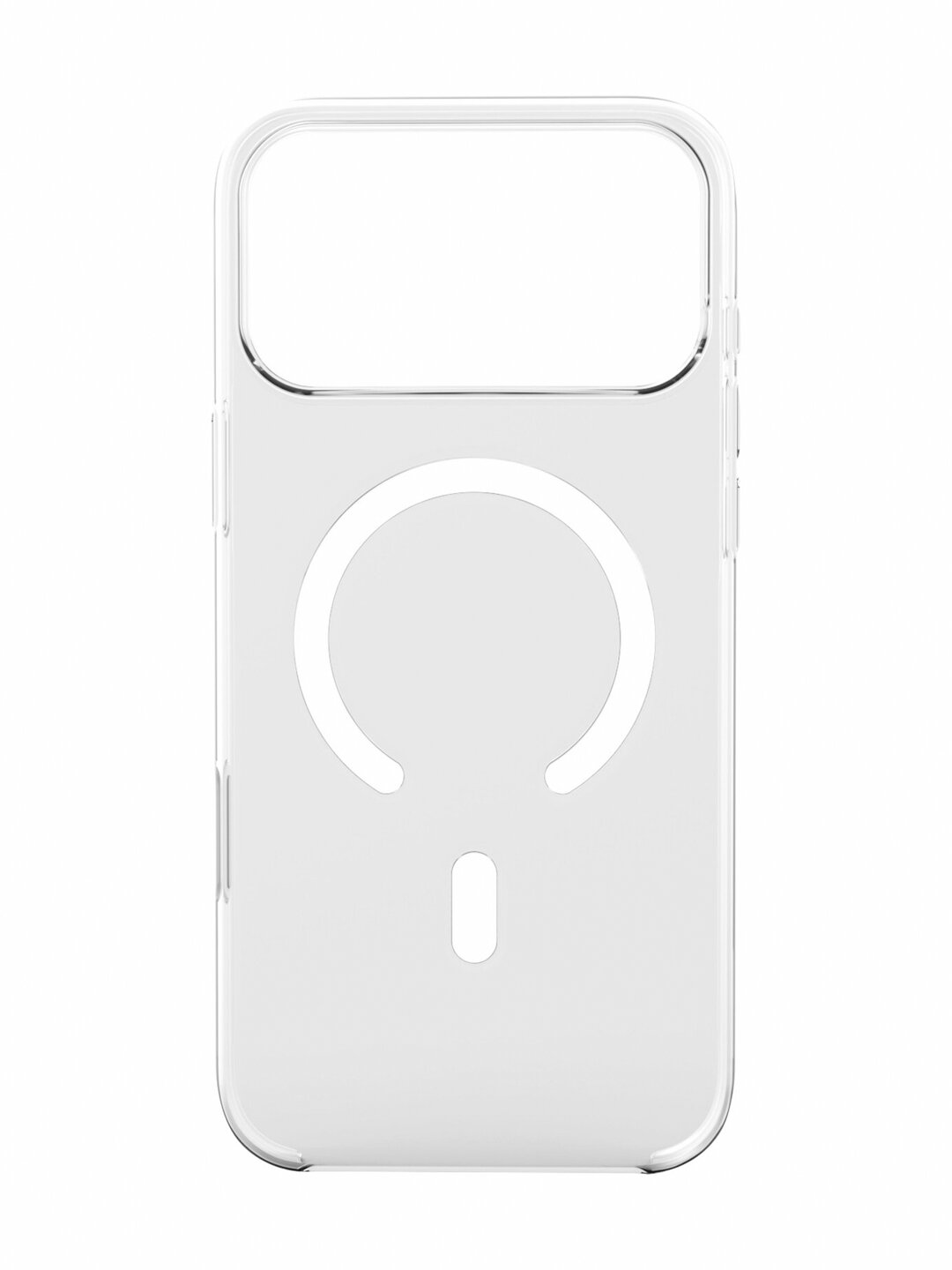 Чехол Magssory, для iPhone 17 Pro Max, поликарбонат, прозрачный