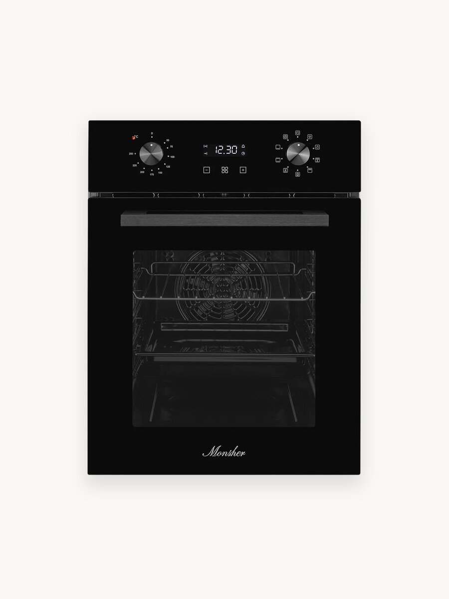 Духовой шкаф Monsher MOE 4592 Noir, (Модификация 2025 года.)