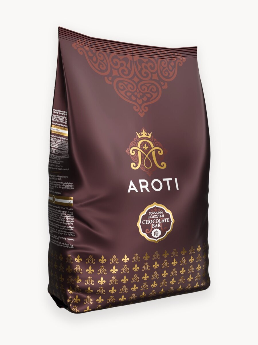 Горячий тёмный шоколад Chocolate Bar, Aroti, гранулированный, 1 кг.