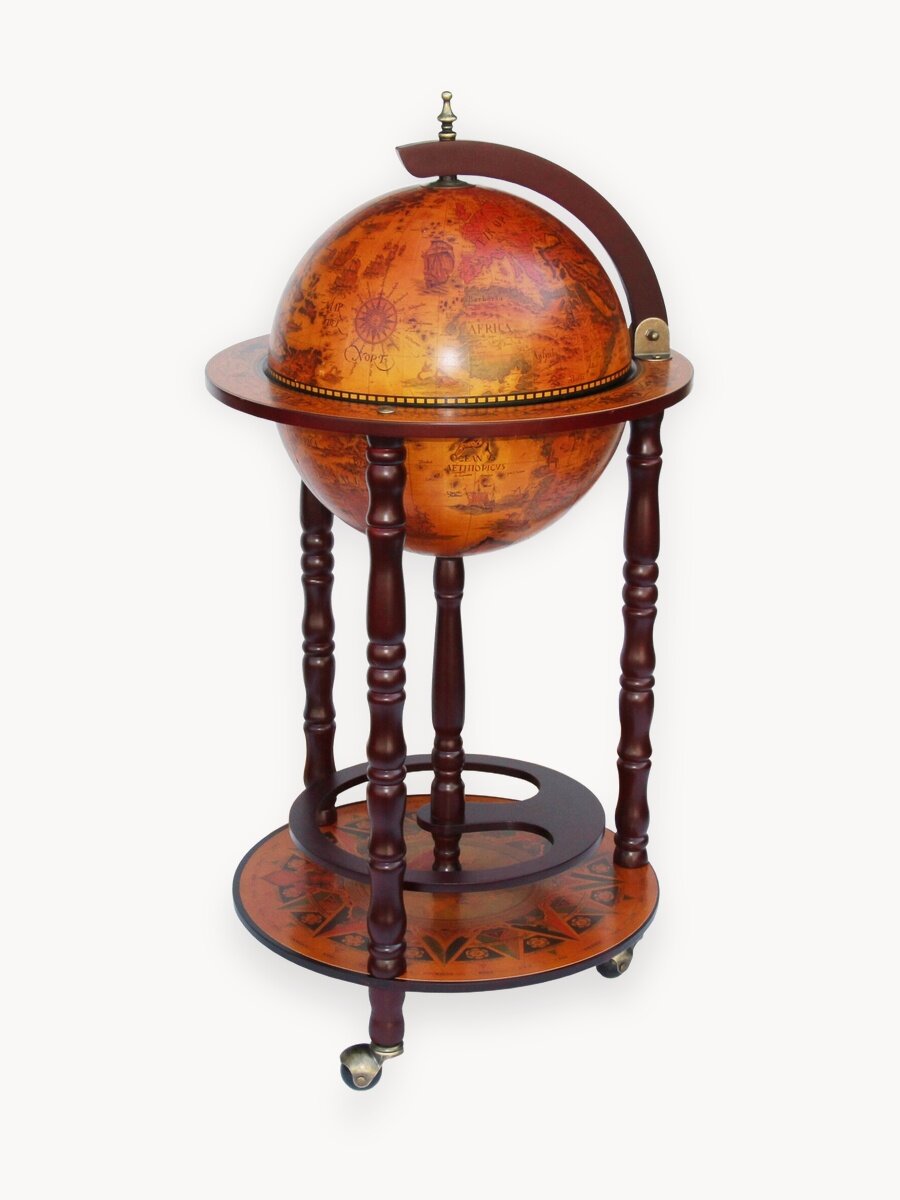 Глобус-бар напольный Classico JUFENG D 33 см