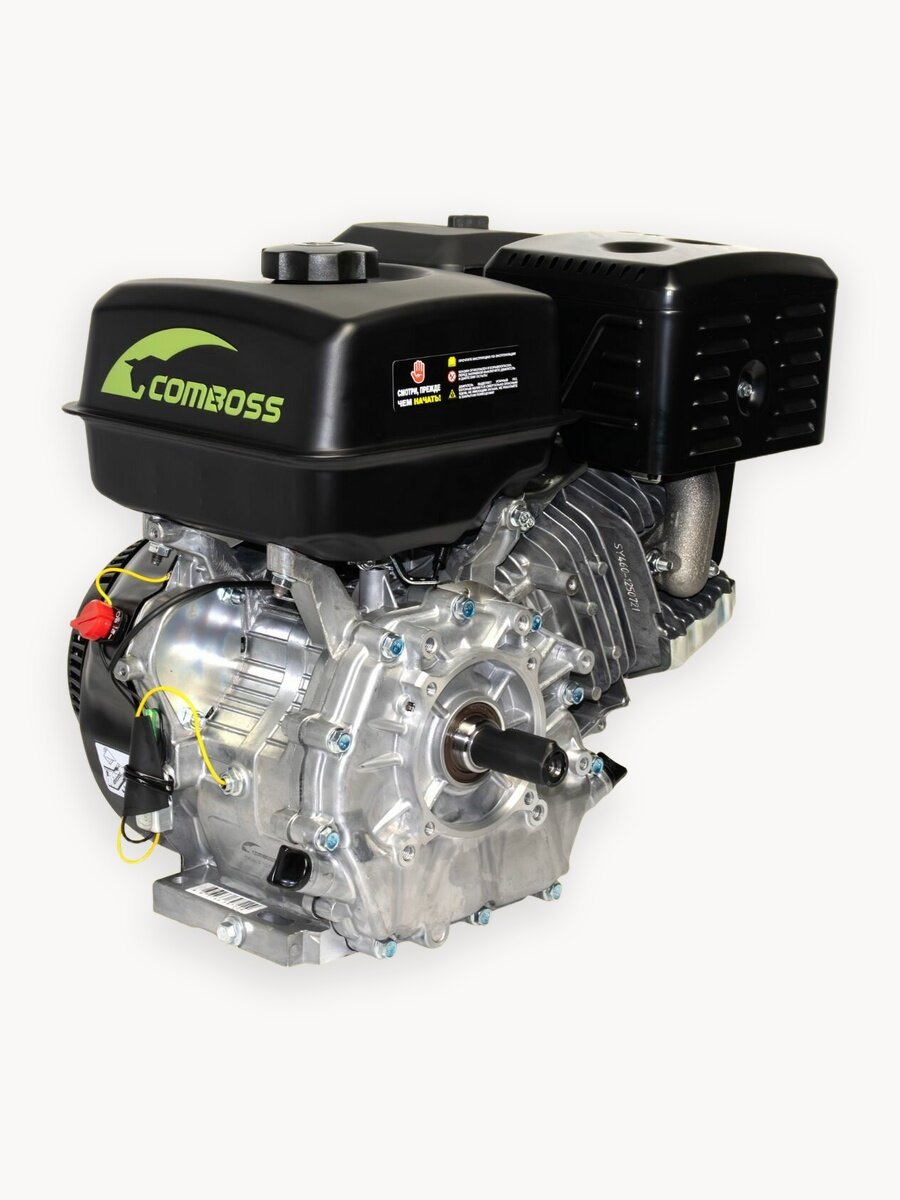 Двигатель бензиновый 20 л. с. вал 25 мм с ручным стартером CBS460F