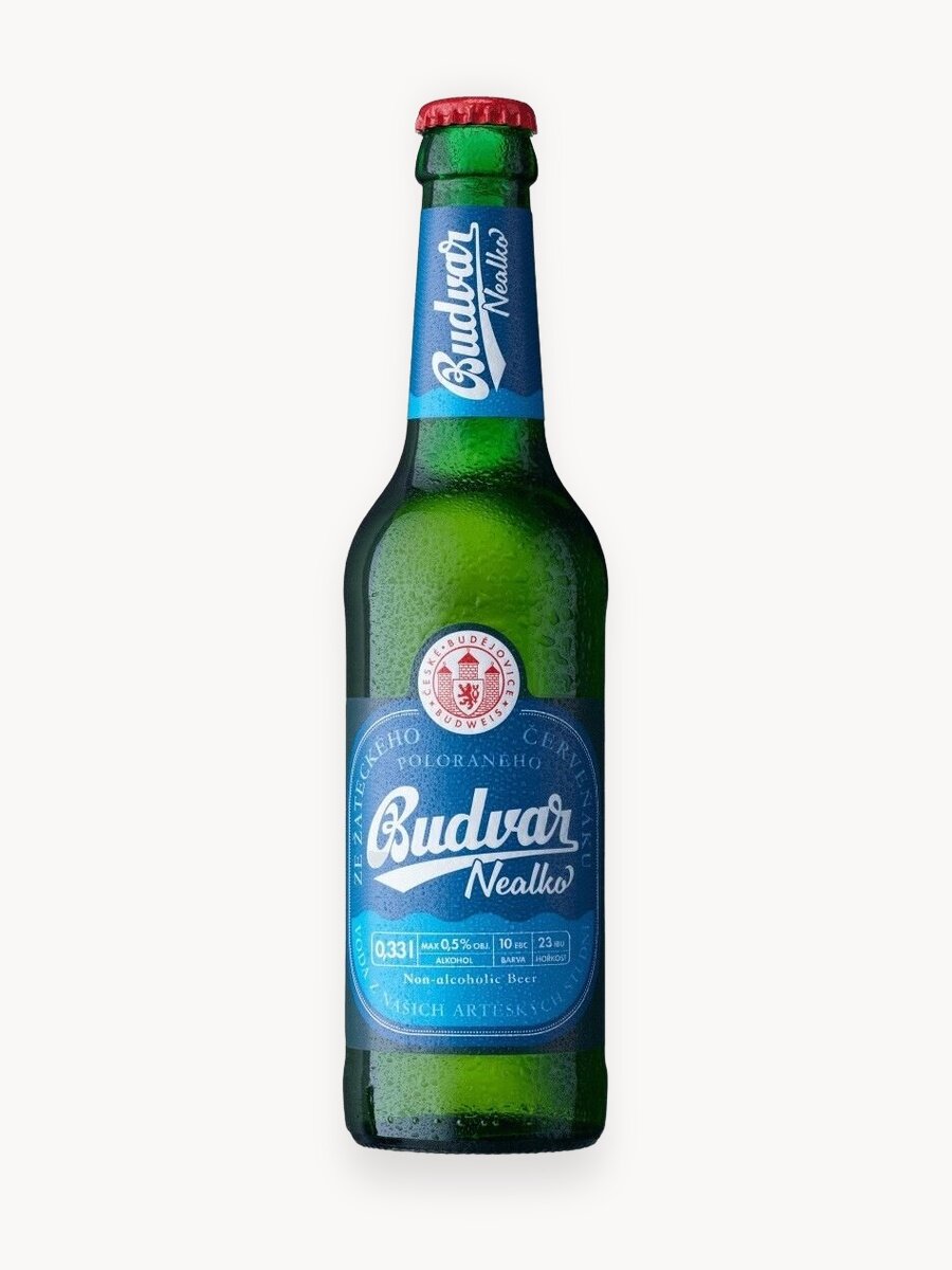 Пиво BUDWEISER безалкогольное 0,33л