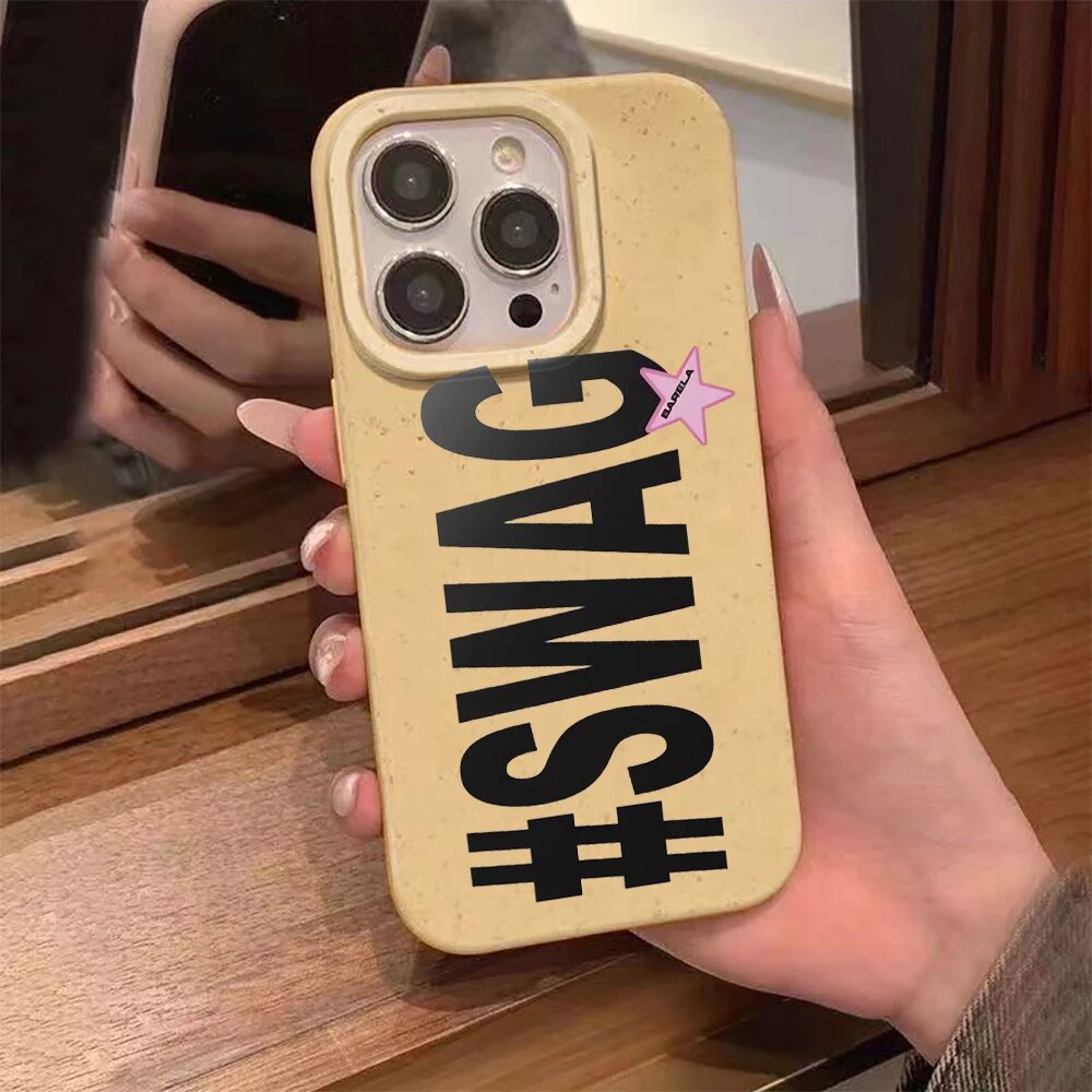 Мягкий силиконовый чехол Swag для iPhone 11 12 13 14 15 Plus 16 17 Pro Желтый, Yellow, For iphone 11