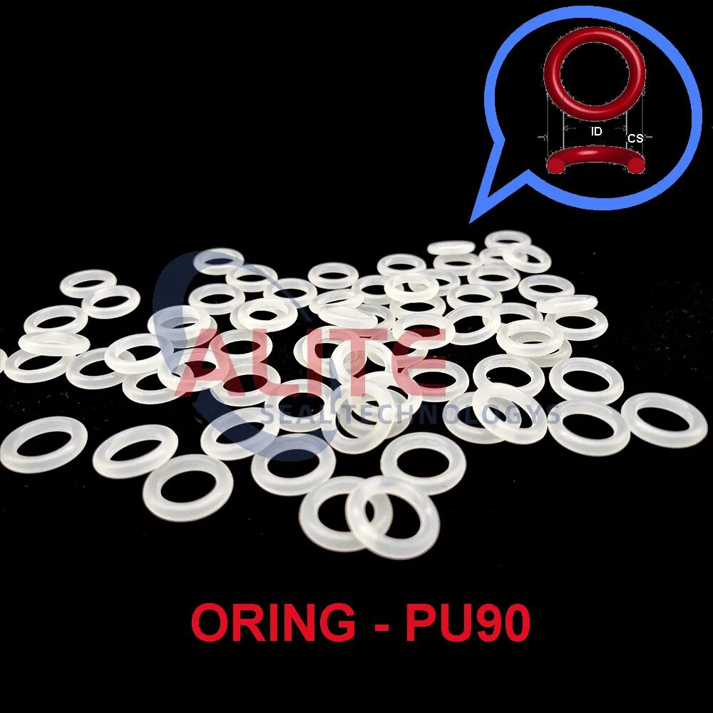 Уплотнительные кольца O-Ring PU90C 8.5x2.5, 50шт