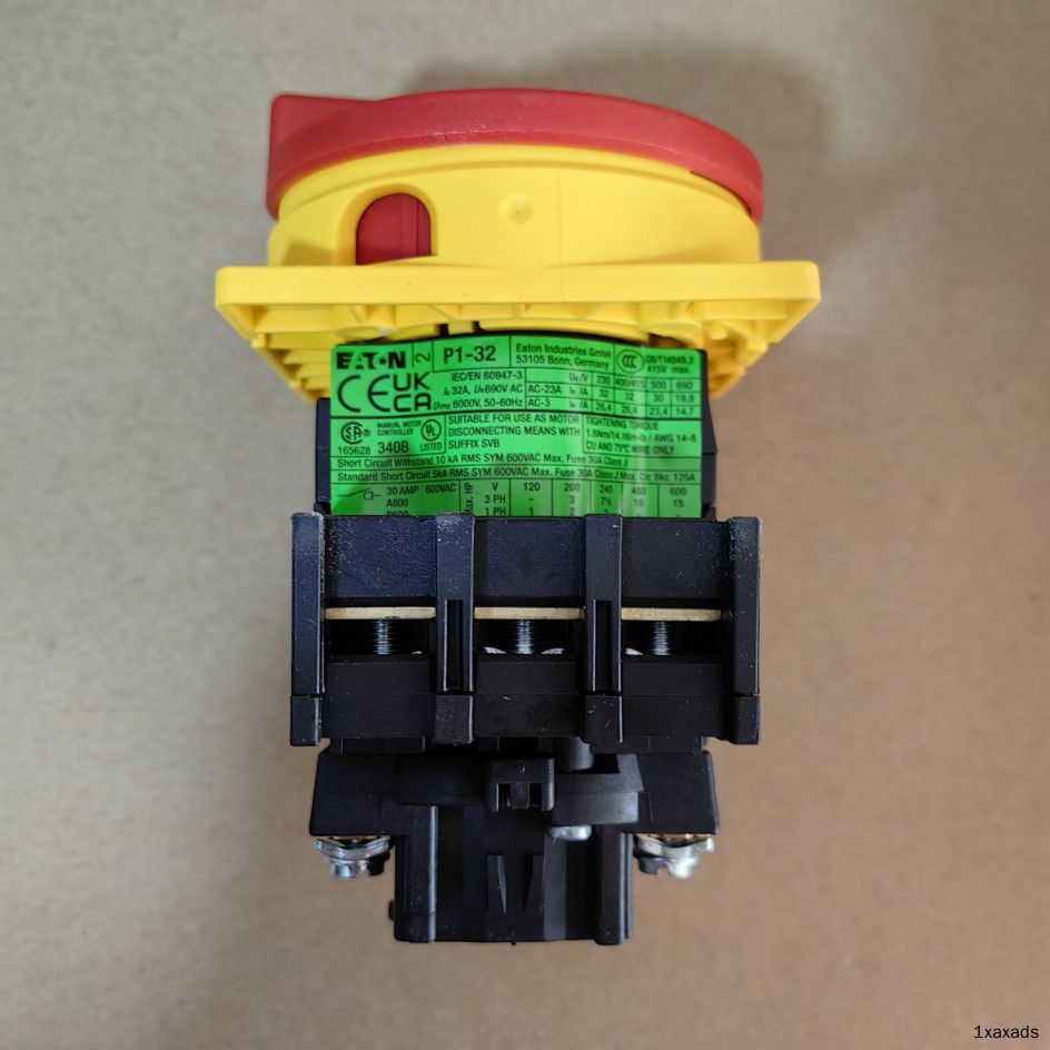 Eaton_Moeller P1-32/EA/SVB Германия Импортный 32A встраиваемый главный выключатель